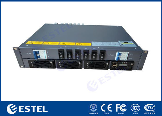 DC48V Rack Mount Rectifier ความจุสูง M45D65B 220VAC โทรคมนาคม Single ...