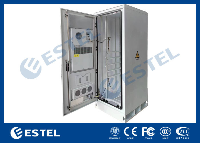 IP55 เรต 19 นิ้ว Rack 38U ตู้เซอร์เวอร์กลางแจ้งพร้อมเครื่องปรับอากาศ ...