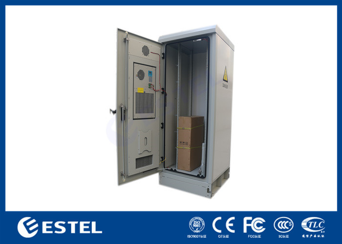 กันน้ำ 40U 19 "ตู้แร็คโทรคมนาคมกลางแจ้งพร้อมระบบระบายความร้อนด้วย ...